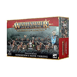 Games Workshop Regiments of Renown - Norgrimm's Rune Throng