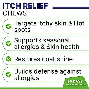 Allergy Relief + Advanced Hemp Hip & Joint for Dogs Bundle - Chondroitin Turmeric MSM Hemp Oil + w/Probiotics + Omega 3 + Colostrum - Skin&Coat + Immune Supplement - 300Ct - Made in USA