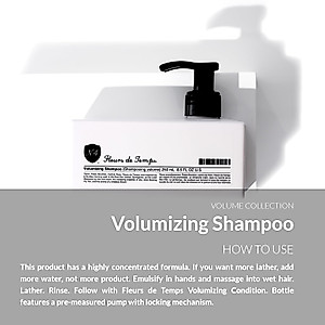 Number 4 Hair Shampoo for Women and Men, Volumizing Shampoo, 8.5 oz