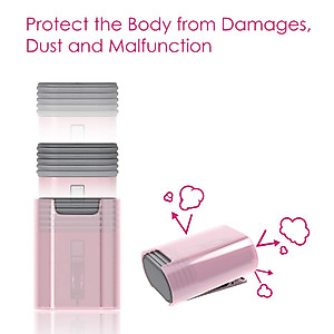 ELECOM Wireless CAPCLIP Bluetooth Mouse / Silent Click / 95% Reduction of Clicking Sounds / Pink /M-CC2BRSPN-G