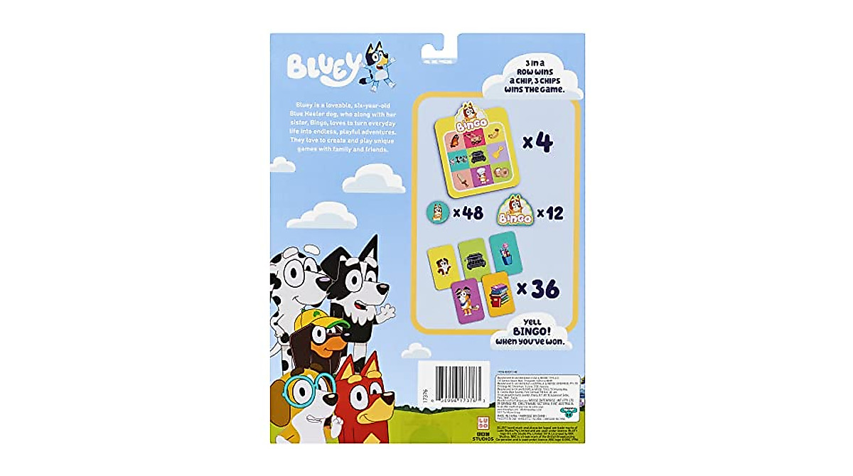 Bluey Bingo Card Game for Kids | Fun Family & Preschool Game