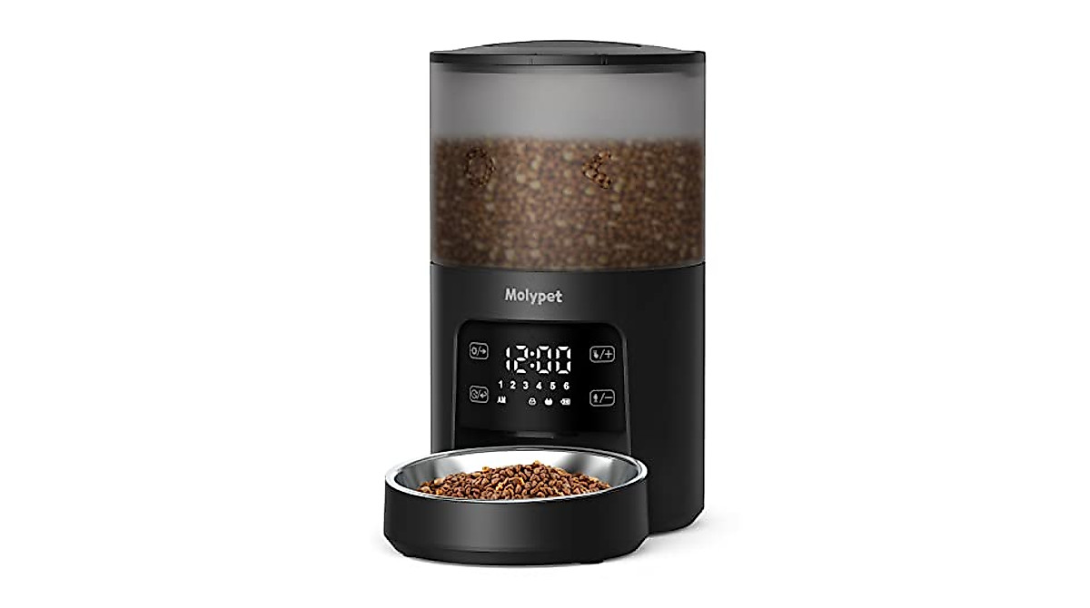 Molypet Automatic Cat Feeder - Flexible Meal Scheduling