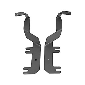 WSays Upper Hood Hinge Ditch LED Light Mount Brackets Compatible with 2017-2022 Ford F250/F350/F450/F550 Super Duty