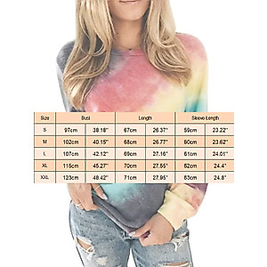 Famulily Oversized Sweatshirts For Women Cotton Crewneck Sweatshirt(Yellow,L)