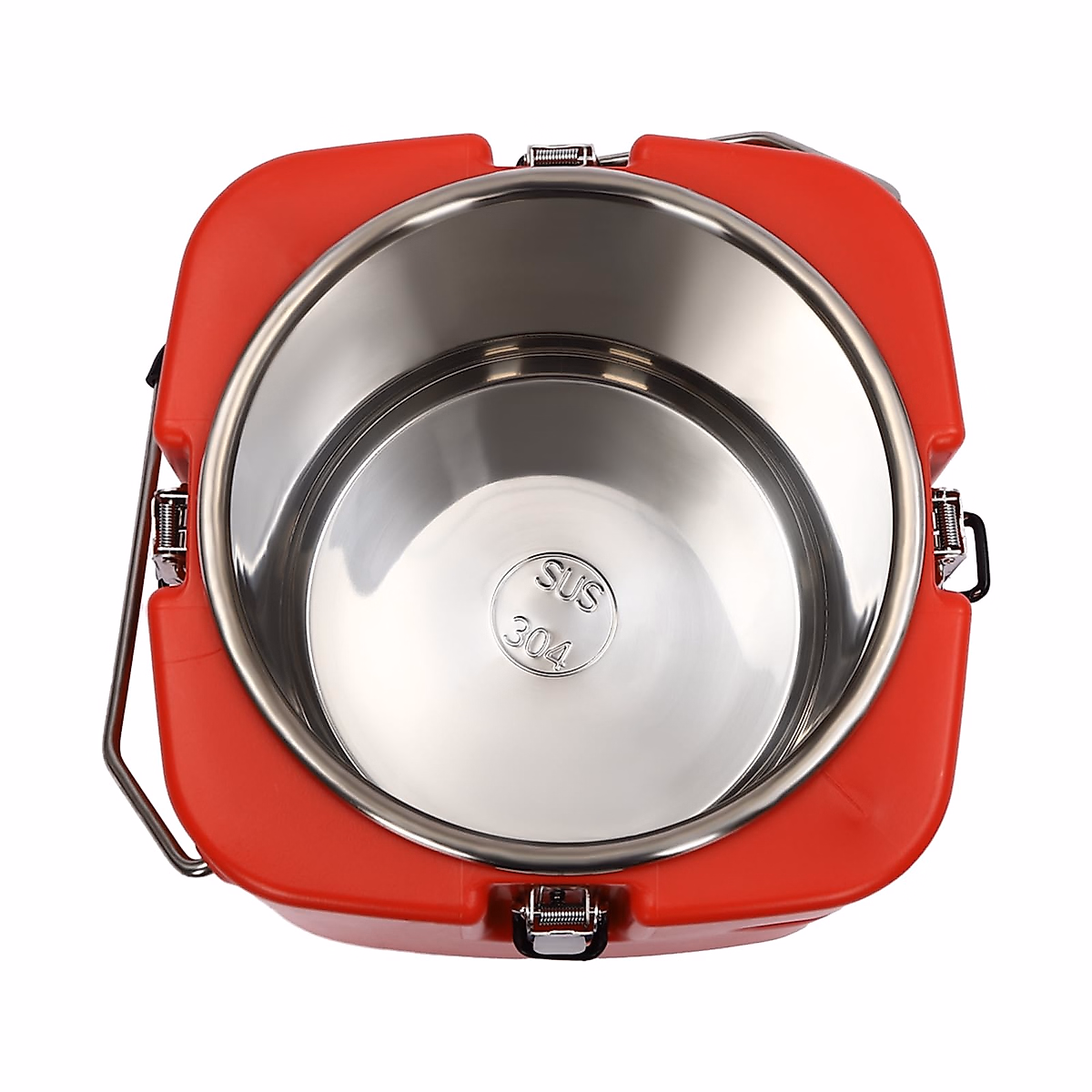 DYRABREST 2.5 Gallon Insulated Soup Container Commercial Food Warmer Portable Food Hot Box for Hot or Cold Food, Insulated Soup Carrier Coolers for Restaurant, Canteen,Home Party Lunch