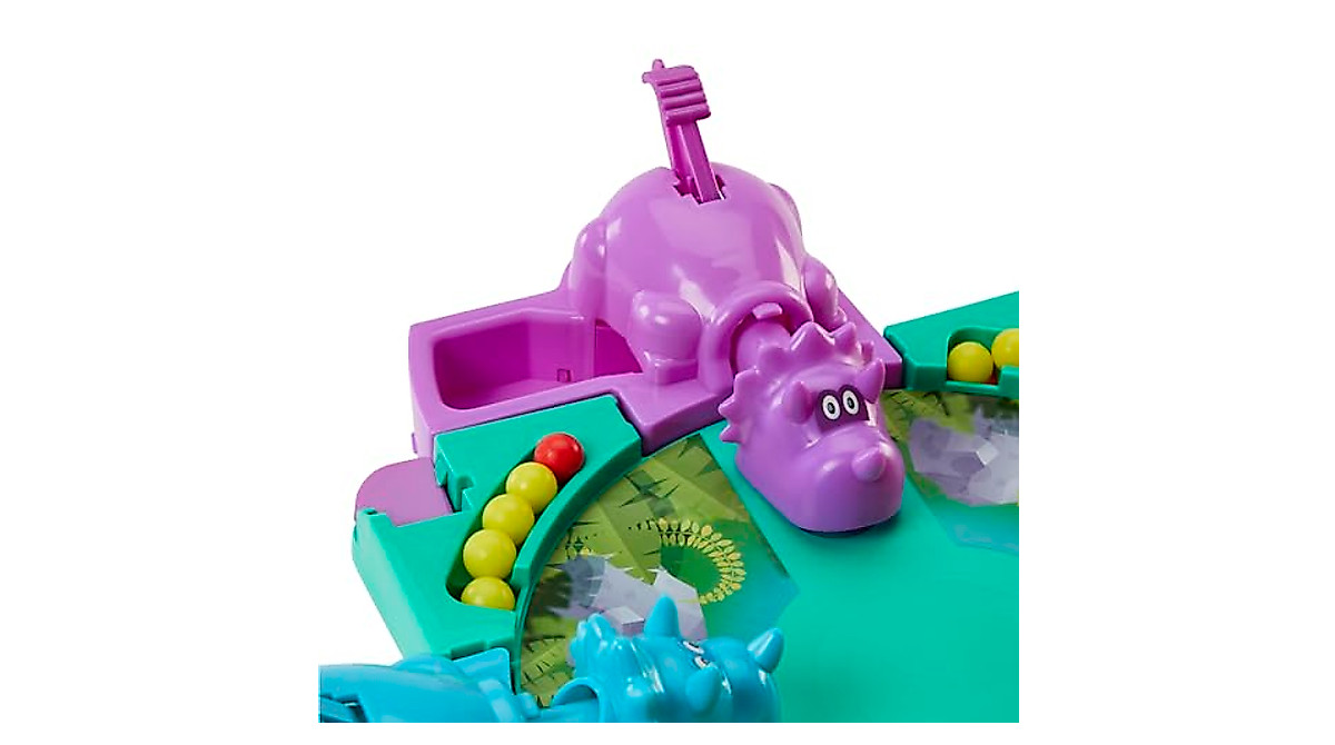 Hungry Hungry Hippos Dino Edition - Fun Board Game