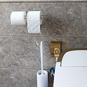 Under Cabinet Paper Towel Holder,ECROCY Paper Towel Rack,Wall Mount and No Drilling - Stainless Steel