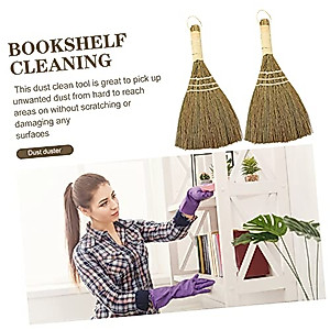 ORFOFE 6 Pcs Kitchen Cleaning Broom Mini Corn Broom Play Heavy-Duty Broom Mini Desk Broom Hand-Made Broom Home Sweeping Broom Cleaning Kit House ﻿ Cleaning Supplies Whisk Broom Miscanthus