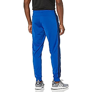 adidas Essentials Men's 3-Stripes Tapered Tricot Pants, Collegiate Royal, X-Large