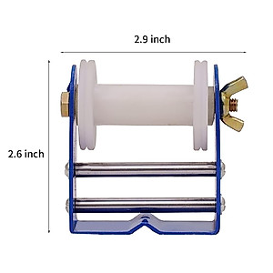 SOPOGER Archery Bowstring Serving Thread Jig 131 yard/120m Durable Nylon Bow Serving String Thread for Compound/Recurve Bow Tying Peep Sight Nock… (Black)