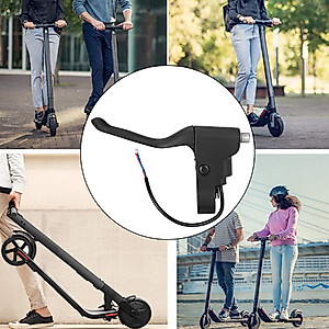 Scooter Handle Brake Lever, Universal Aluminium Alloy Electric Scooter Brake Lever Spare Parts Handlebar Lever Parts Brake Assembly Lever Replacement for Ninebot MAX G30 Scooter