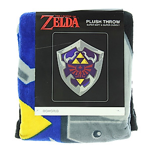 Nintendo Zelda Shield Throw Blanket
