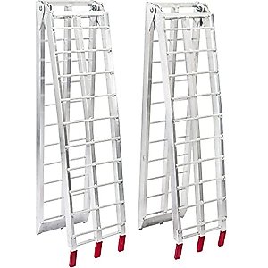 Black Widow AFL-9012-2 Aluminum 7' 6 Arched ATV Ramp