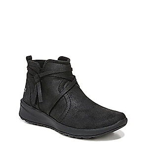 BZees Women's Gusto Washable Comfort Ankle Boots Black 9 W