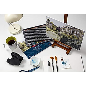Derwent Graphitint Pencils Tin, Set of 24, Great for Holiday Gifts, Unique Blend of Graphite and Color, Watersoluble, Ideal for Mixed Media, Professional Quality (0700803)