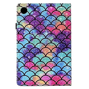 Compatible with/Replacement for Tablet PC Samsung Galaxy Tab A8 10.5 inch 2021 SM-X200/X205/X207 PU Leather Flip Cover Stand Wallet Case XXSJD2 (5)