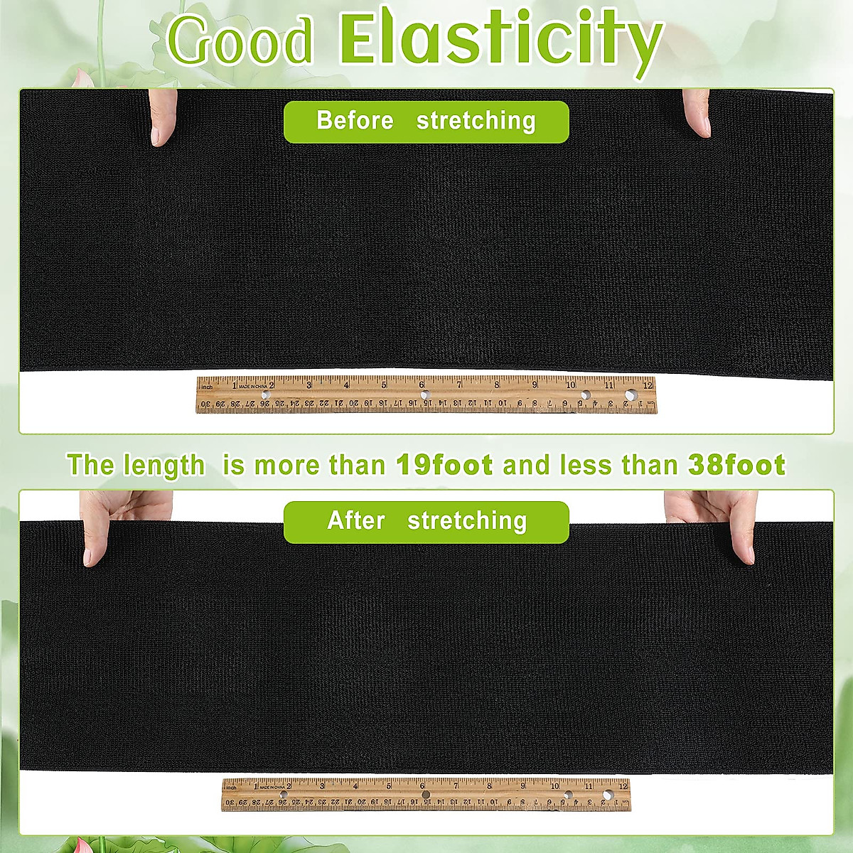 Yunlly Under Bed Blocker for Pets Toys Adjustable Under Bed Couch Blocker Bumper to Stop Kids Pets Toys Going Under Bed Sofa Gaps (King Size, 7.87 x 236 Inch)