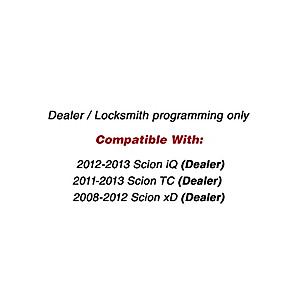 KeylessOption Keyless Entry Remote Control Car Key Fob Replacement for MOZB41TG G Chip