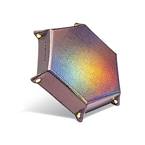 TitanShield Premium Easy-Assemble Magnetic Dice Tray for Rolling (Metal Dice, DND) in Galaxy