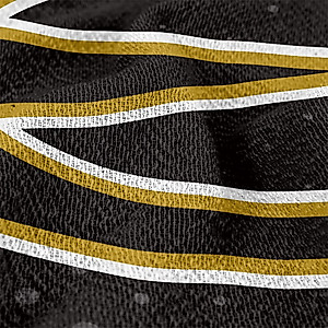 LOGOVISION Emporia State University Blanket, 50"x60" Logo Dots Woven Tapestry Cotton Blend Fringed Throw Blanket