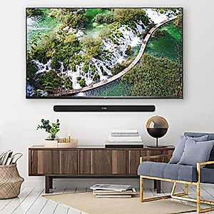 TCL Alto 8 2.1 Channel Dolby Atmos Smart Sound Bar with Built-in Subwoofers, WiFi, Works w/ Alexa, Google Assistant & Apple Airplay 2, Bluetooth – TS8211-NA, 39-inch, Black