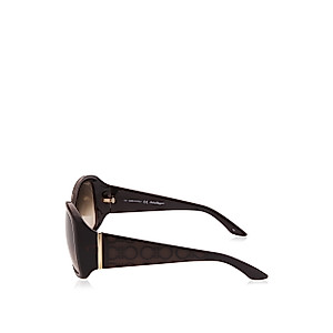 Salvatore Ferragamo Women's SF722S Sunglasses, Brown