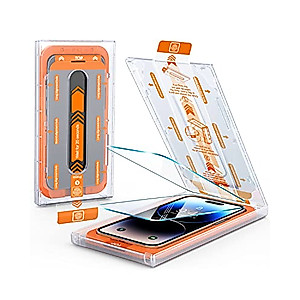 Benazcap Screen Protector for iPhone 14 pro 6.1'', Auto Dust-Elimination,Bubbles Free/Anti Scratch/9H+ Hardness Tempered Glass for iPhone 14 pro 6.1 Inch 2022, 2 Pack