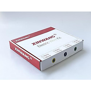 Electrical Wire,18 Gauge Wire,18 awg Wire-XINWANG 18 Gauge Stranded Tinned Copper Wire with PVC Insulation((OD:2.0 mm) 6 Colors,20ft Each, Hook Up Wire Kit