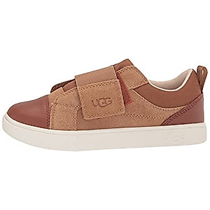 UGG Rennon Low Sneaker, Chestnut, 1 US Unisex Little Kid