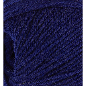 YUYOYE 100% Merino Wool Yarn for Crochet and Knitting, Fingering Weight, Luxurious Soft Handmade Knitted Yarn (06-Navy Blue)