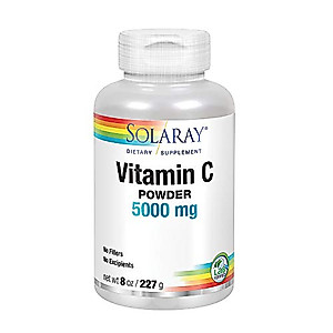 Solaray C Crystalline Supplement, 5000mg, 8 Ounce