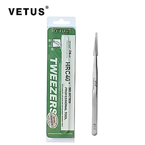 Vetus Tweezer Non-magnetic Stainless Steel Pointed Tip ST-11