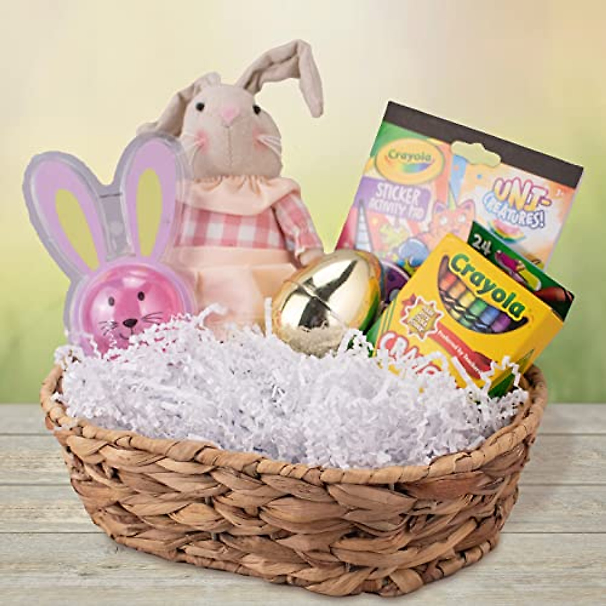 MagicWater Supply Crinkle Cut Paper Shred Filler (4 oz) for Gift Wrapping & Basket Filling - White