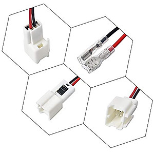 HSTECH PC2-28 2 Pairs (4 Pack) Car Speaker Wiring Harness Compatible with Nissan 2004-2019, Infiniti 2006-2018 Model