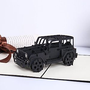 Liif Trendy Pop Up Card, Wrangler Gifts, 3D Greeting Pop Up Card for All Occasions, Birthday, Father’s Day, Graduation, Congratulations, Get Well, New Business, Retirement, Just Because