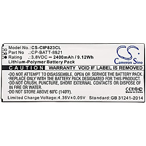 KOVHIHAV Replacement (5-Pack) Battery for Cisco 8821, CP-8821-EX-K9-BUN, CP-8821-K9-BUN, Wireless IP Phone 8821,fits Part No 74-102376-01, CP-BATT-8821, 3.8V 2400mAh