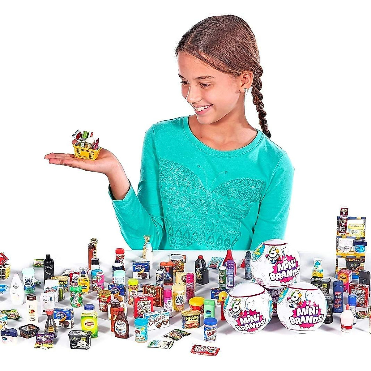 Generic 5 Surprise Mini Brands and Toy 3 Ball Bundle, Includes 1 Wave 1 Mini Brands Ball, 1 Series 2 Mini Brands Ball, and 1 Toy Mini Brand Ball