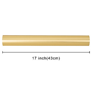 MAYPLUSS Jumbo Wrapping Paper Roll-81.8 sqft. Matte Gold Solid Color for Birthday, Christmas, Wedding, Baby Shower, Holiday, Bridal Shower-30in x 33ft
