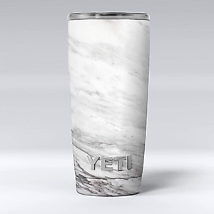 Design Skinz Slate Marble Surface V9 - Skin Decal Vinyl Wrap Kit Compatible with The Yeti Rambler Cooler Tumbler Cups