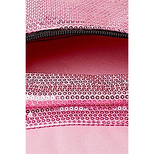 Hype Pink Orchid Sequins Backpack