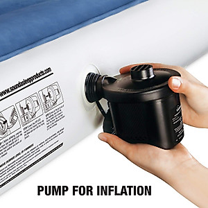 SoundAsleep Camping Series Air Mattress Bundle - Queen and Twin Size