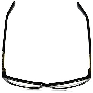 Jimmy Choo Plastic Rectangular Eyeglasses 53 029A Shiny Black