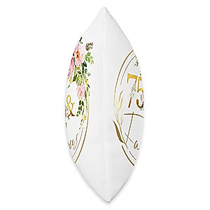 75 and Fabulous 75th Birthday Gifts for Women Birthday Gifts Fabulous 75 Years Old Throw Pillow, 16x16, Multicolor
