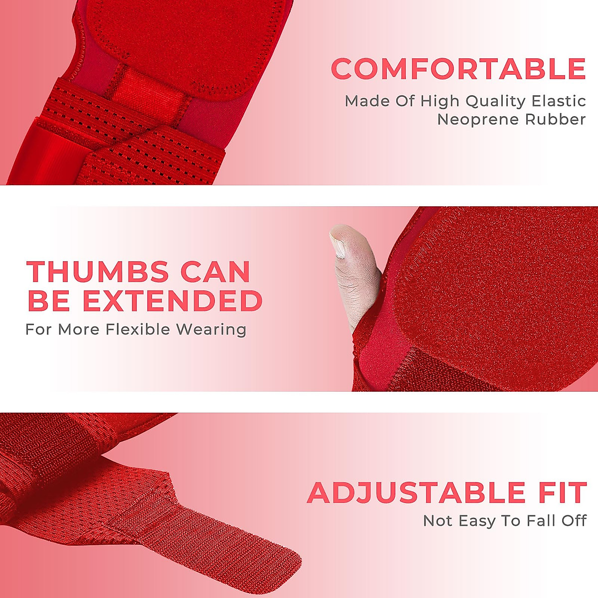 Gracfulcub Sliding Mitt, Baseball Sliding Mitt, Sliding Glove Baseball Softball Guard, Ergonomic Design Baseball Sliding Mitt Protect Fingers for Base Running (Red, Right Hand Wear)