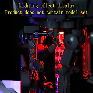 GEAMENT LED Light Kit Compatible with Imperial Probe Droid - Lighting Set for 75306 Building Model (Model Set Not Included)