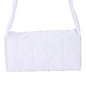 Colaxi Retro Style Women Bag Shoulder Tote Lightweight Classic Large Hobo Handbag for Party, White