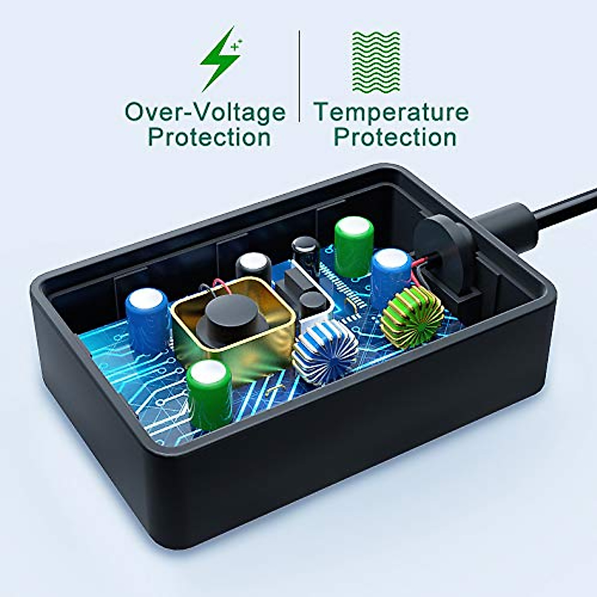 MeiShiEr9.5V AC DC Power Adapter for Casio Keyboard Power Supply CTK-2080 CTK-2550 CTK-3200 CTK-3500 LK-265 LK-280 SA-46 Extra Long Cord ADE95100LU ADE95100B AD-E95100L (10 Feet Cable)