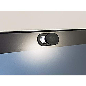 homy Black Web Camera Sliding Cover kit [2-Pack]. Laptop Webcam Strong Adhesive Protector only 0.7mm Thin Compatible with Any Desktop Computer, laptops, MacBook, iMac etc.