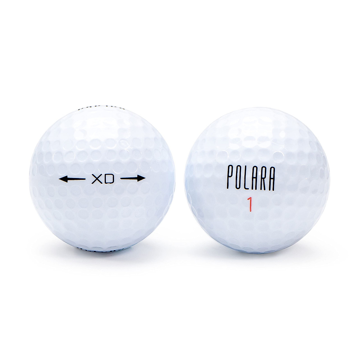 Polara Ultimate Straight Premium Golf Balls | Hook and Slice Correction | Handicap Range 12+ | Perfect for Recreational Golfers | 1 Dozen (12-Balls) | 2pc Construction of Central Core and Outer Cover