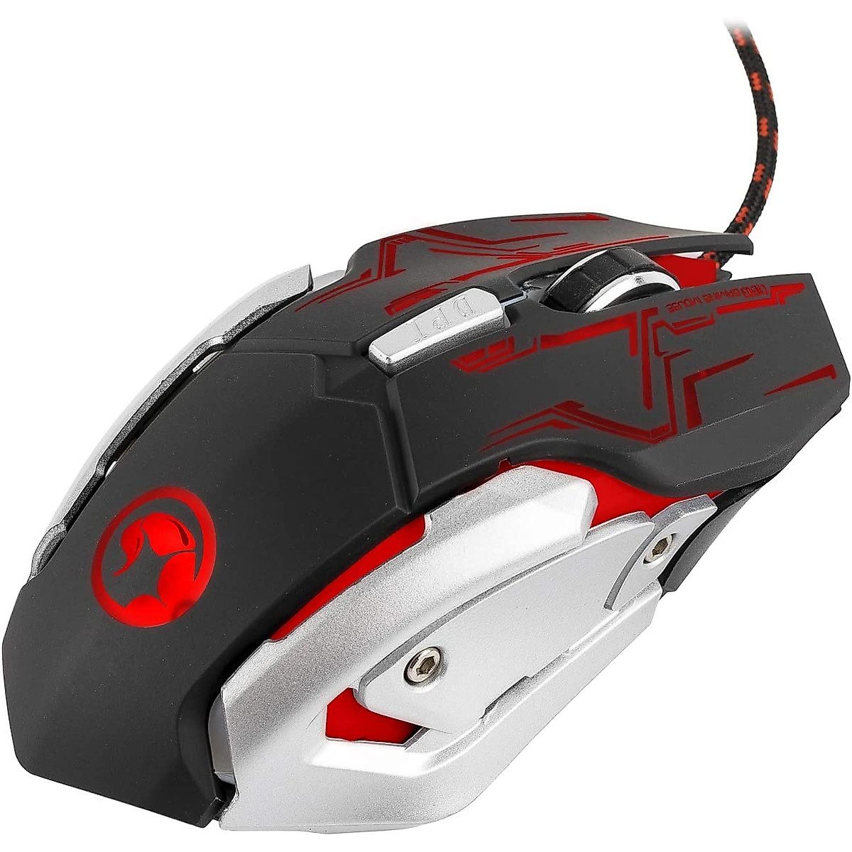 Ultimaxx Marvo CM303 Scorpion 3-in-1 Backlit Gaming Combo - Includes: Full Size Keyboard, Mouse & Headset Plus Deluxe Cleaning Kit
